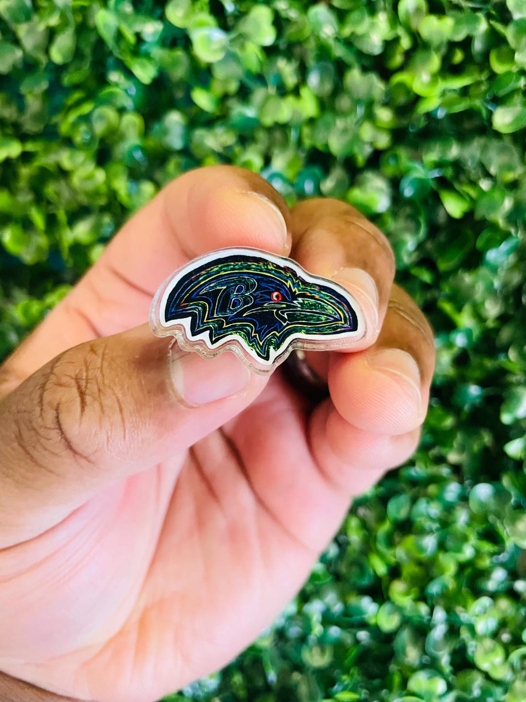 Baltimore Ravens Acrylic Pins - Etsy