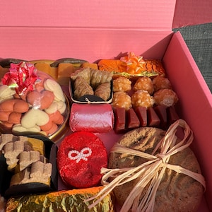 Large Dog Birthday Hamper • Meaty Treat Gift Box for Large Breeds ...