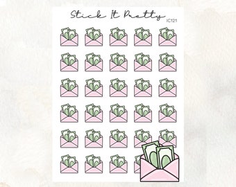 Rx Doodle Icon Stickers Soft Rainbow Colorway D-129 - Etsy