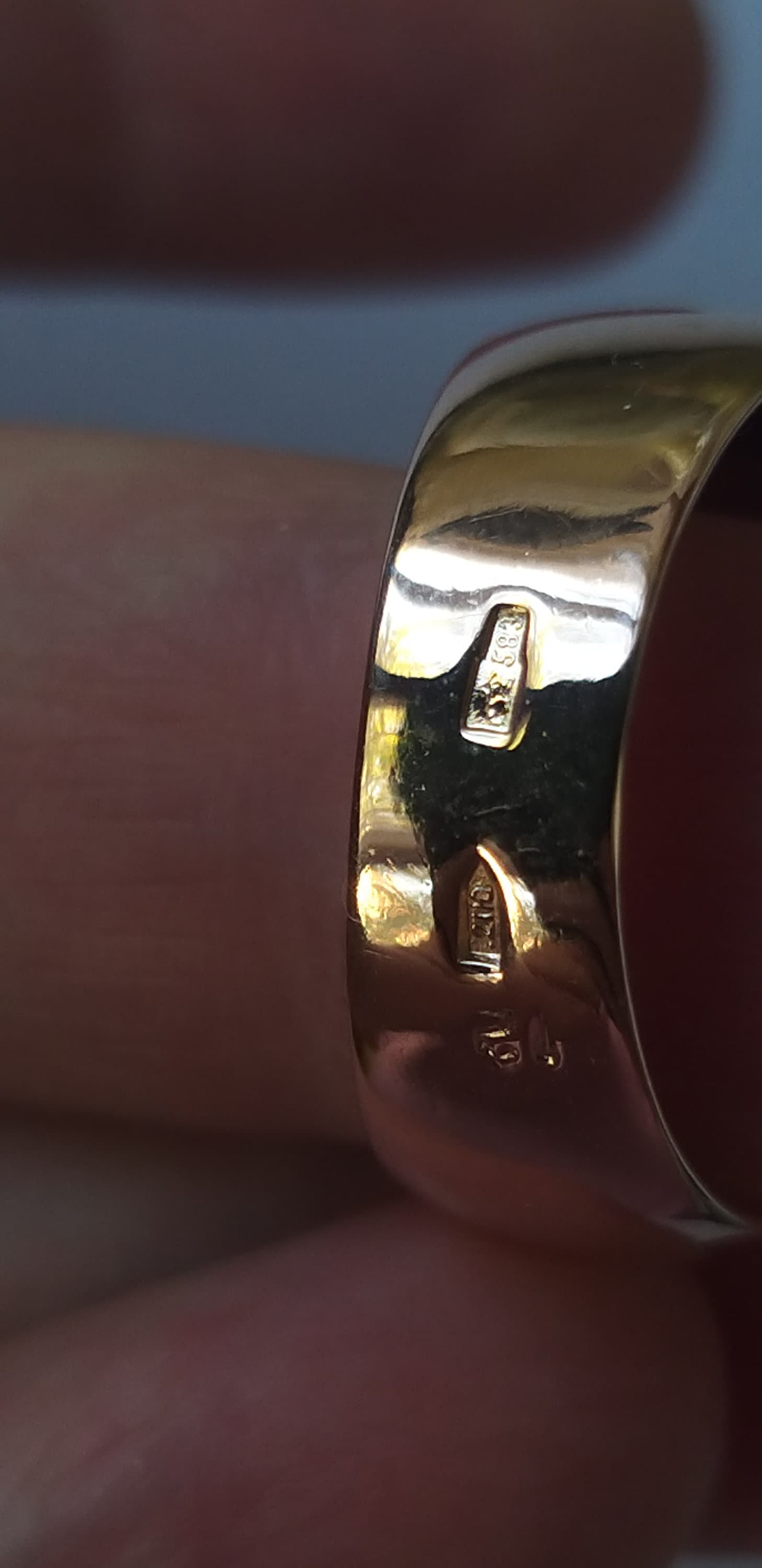 Vintage Gold 583, Solid Gold 583, Platinum, Rose Gold 583, Ring With ...