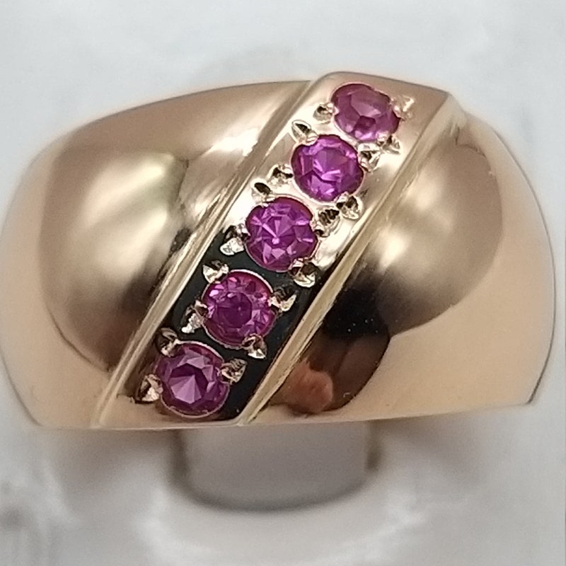 Russian Ruby Jewelry - Etsy