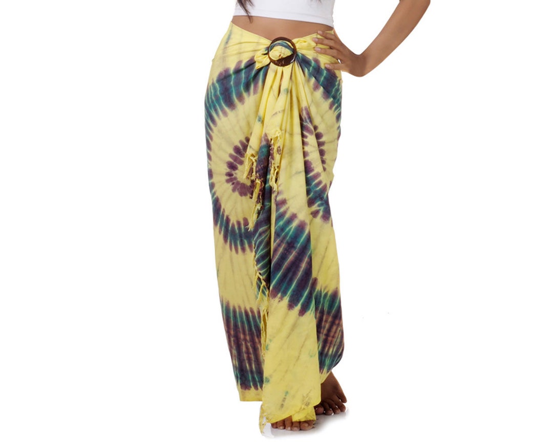 Vegan Koh Samui Sarong Pareo Lungi Beach Wear Towel Wrap Skirt Sarong ...