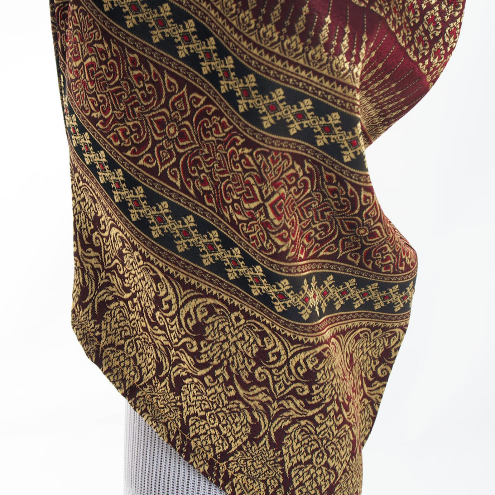 Traditional Thai Men's Wedding Outfit Lao Khmer Loi Krathong Costume ...