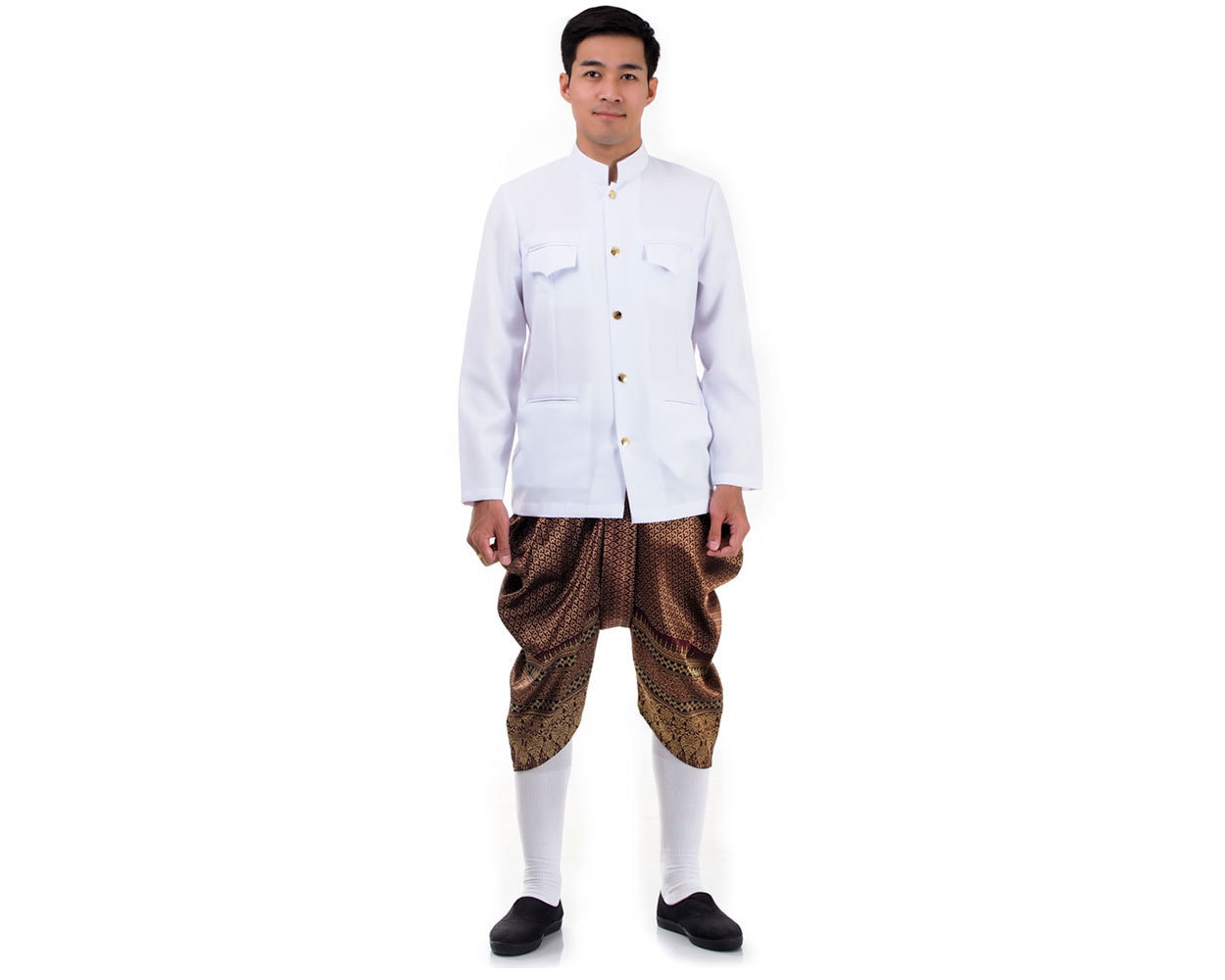Traditional Thai Men's Wedding Outfit Lao Khmer Loi - Etsy