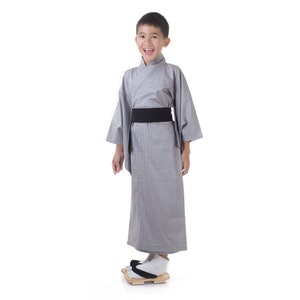 Traditional Japanese Samurai Yukata Kimono Outfit Obi for - Etsy