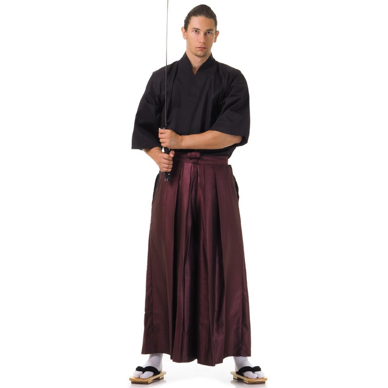 Traditional Japanese Kendo Budo Samurai Yukata Kimono Set for - Etsy