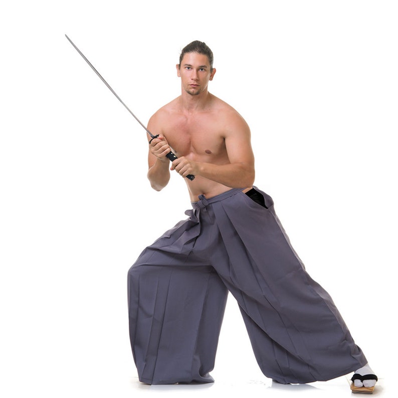Traditional Japanese Hakama Pants Kendo Budo Samurai Kimono - Etsy