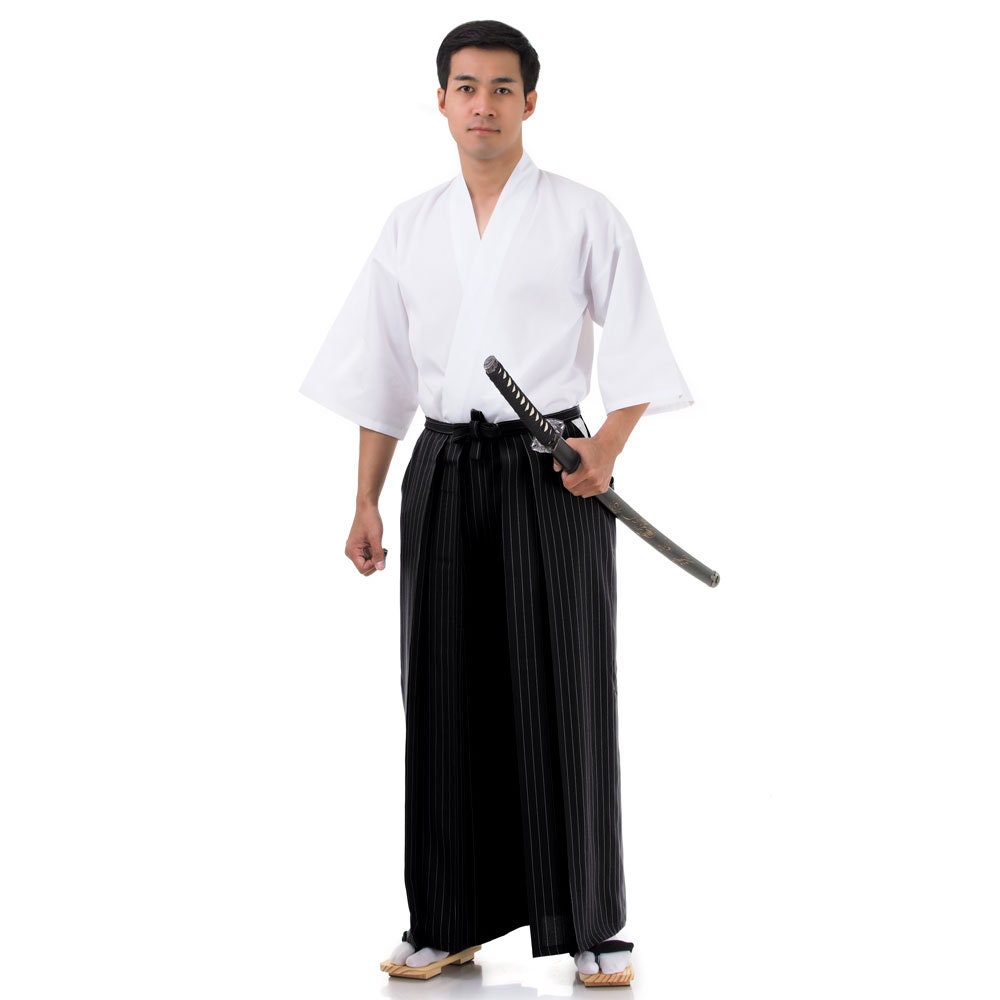 Traditional Japanese Samurai Kimono Set jōdō for - Etsy