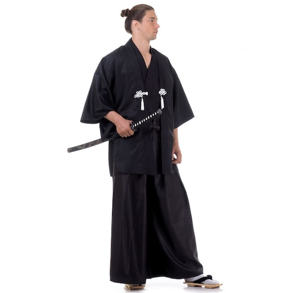 Traditional Japanese Samurai Kimono Set yakuza for - Etsy