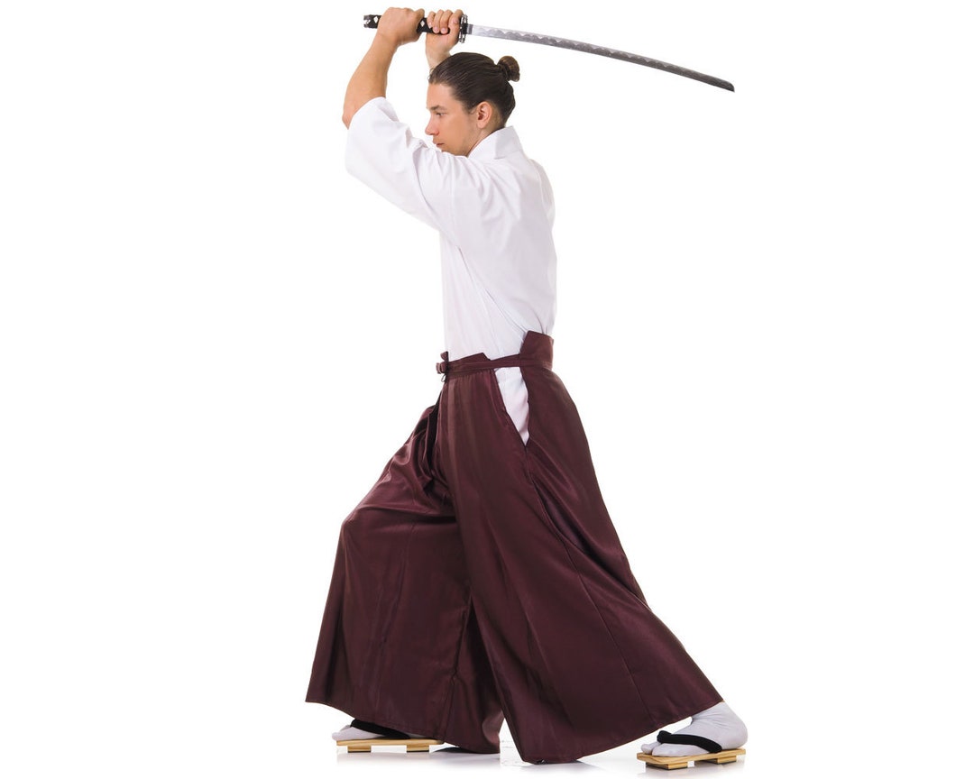 Traditional Japanese Kendo Budo Samurai Yukata Kimono Set for Men and Woman 2 Pieces Kendo Gi ...