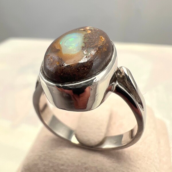 Boulder Opal - Etsy