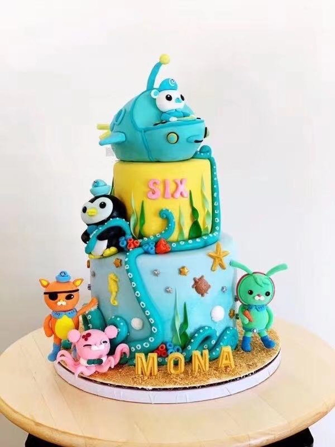 Octonauts Birthday Cake Topper Personalised - Etsy