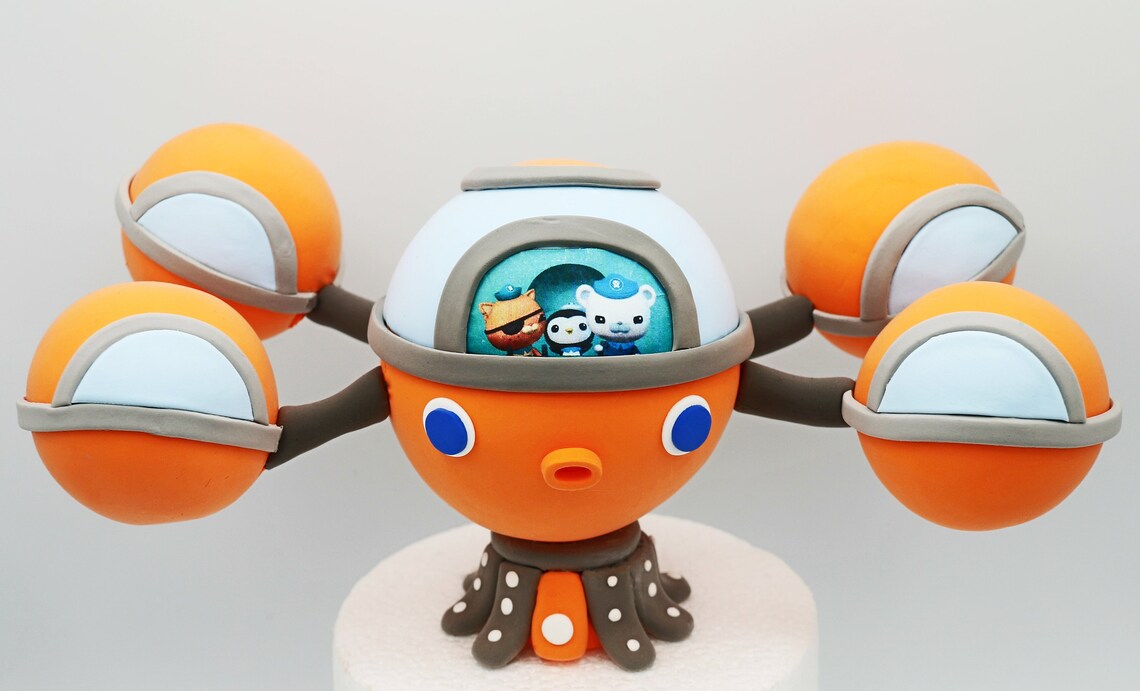Octopod Octonauts Cake Topper - Etsy