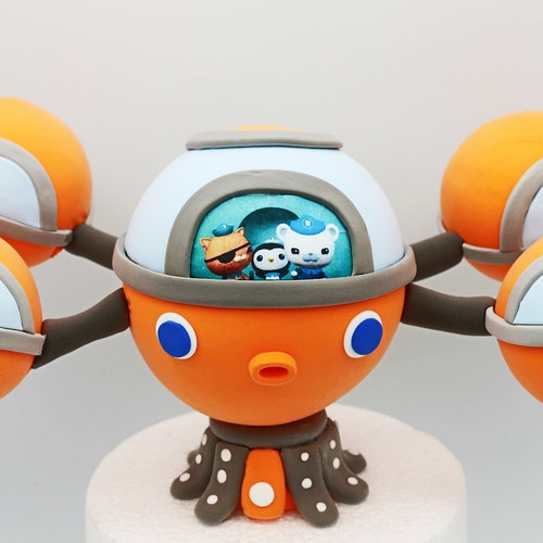 Octopod Octonauts Cake Topper - Etsy