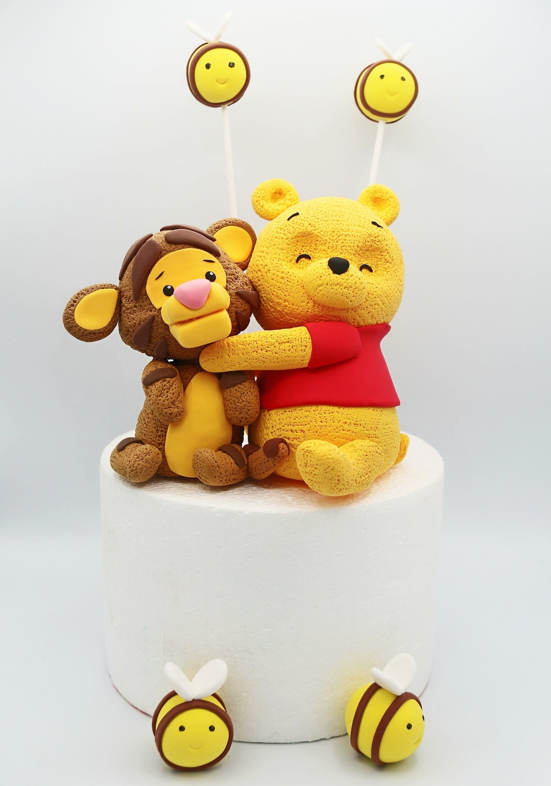 Winnie the Pooh, Tigger Hug Cake Topper - Etsy