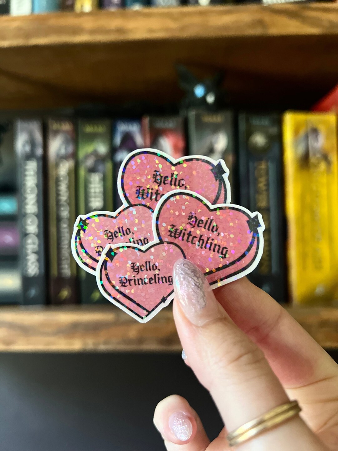 Hello Witchling Hello Princeling Sticker - Throne of Glass Officially ...