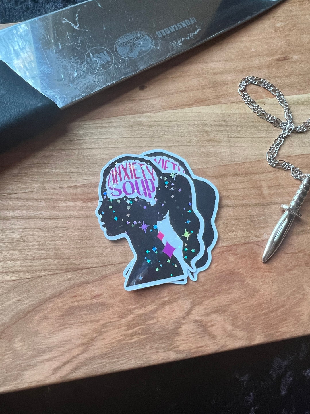 Butcher and Blackbird Inspired Stickers Brynne Weaver Anxiety Soup of ...