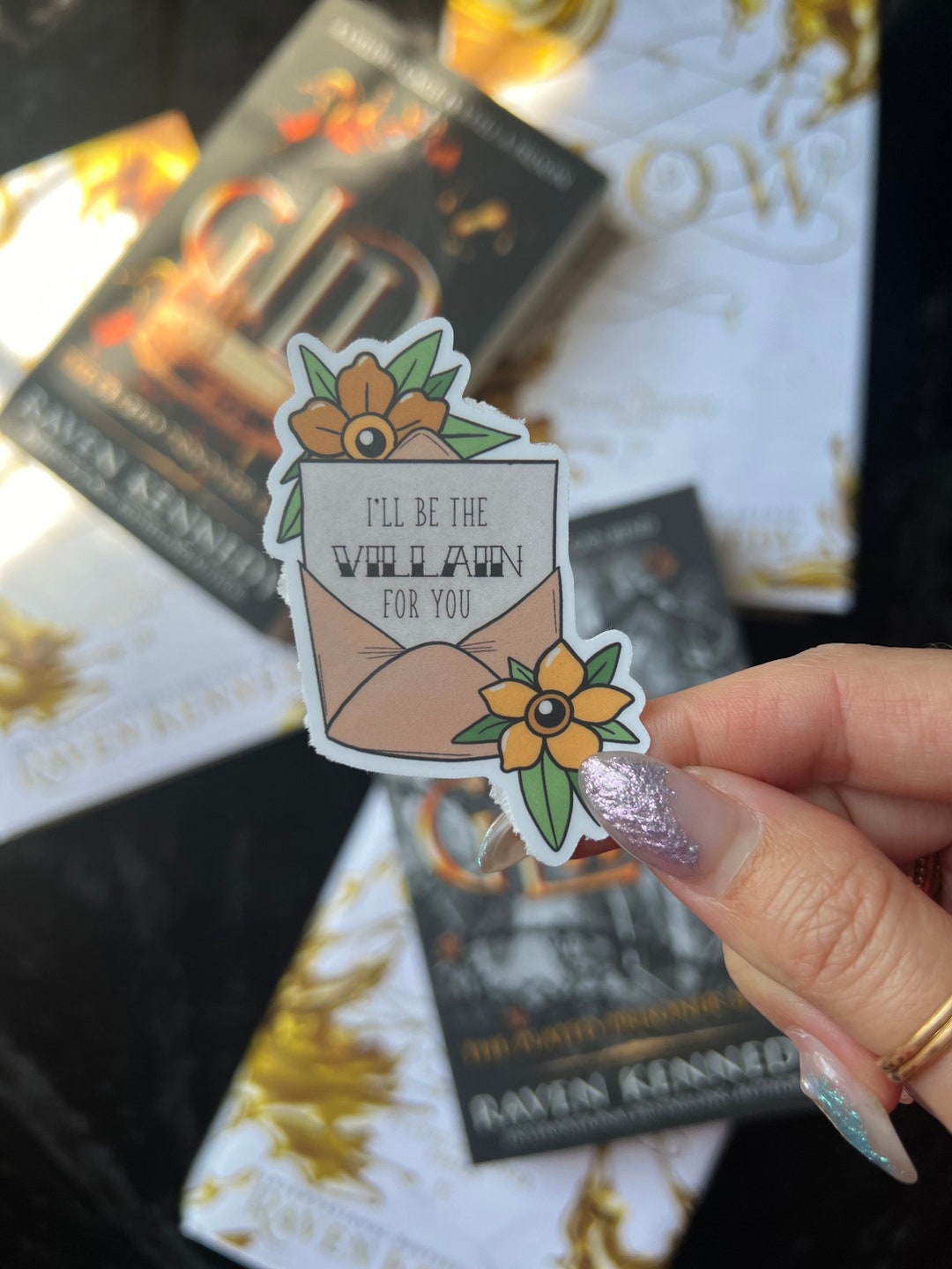 Plated Prisoner Stickers: I’ll Be the Villain for You, Slade Ravinger ...