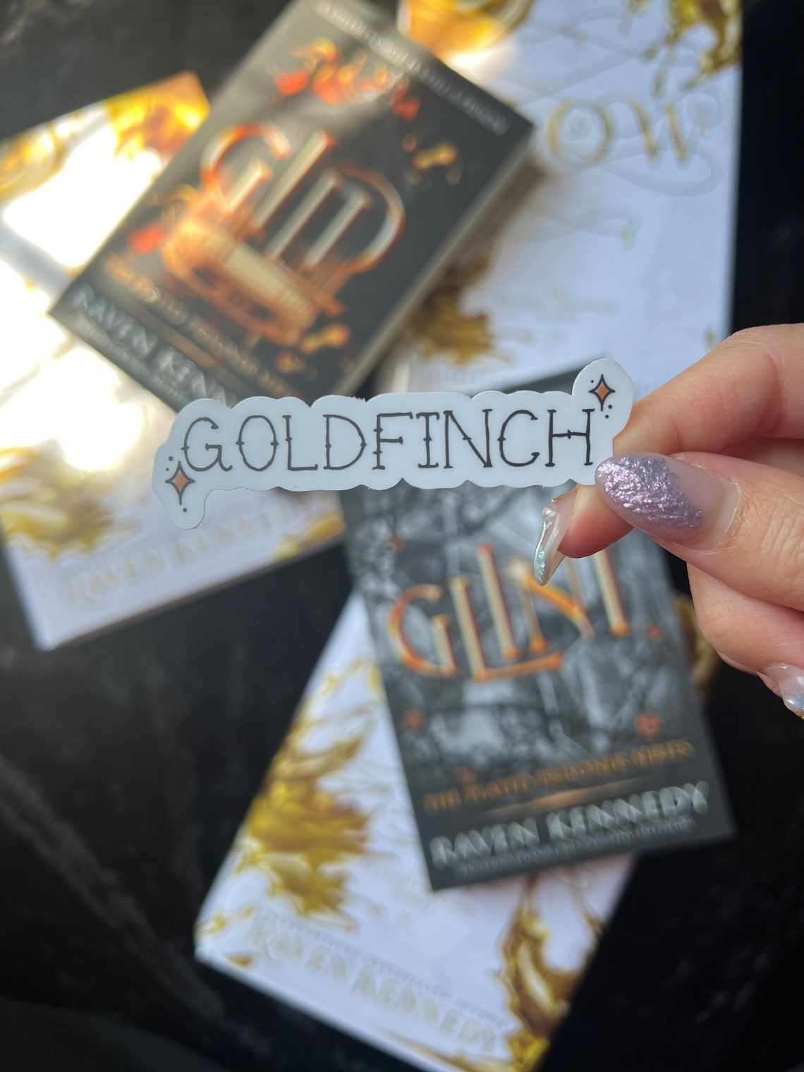 Plated Prisoner Sticker Pack: Slade Ravinger, Goldfinch - Etsy