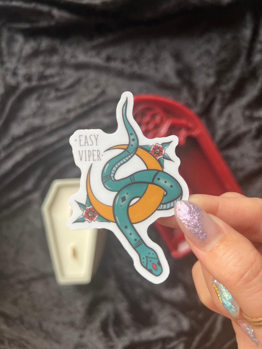 Easy Viper | the Serpent and the Wings of Night Stickers | Little ...
