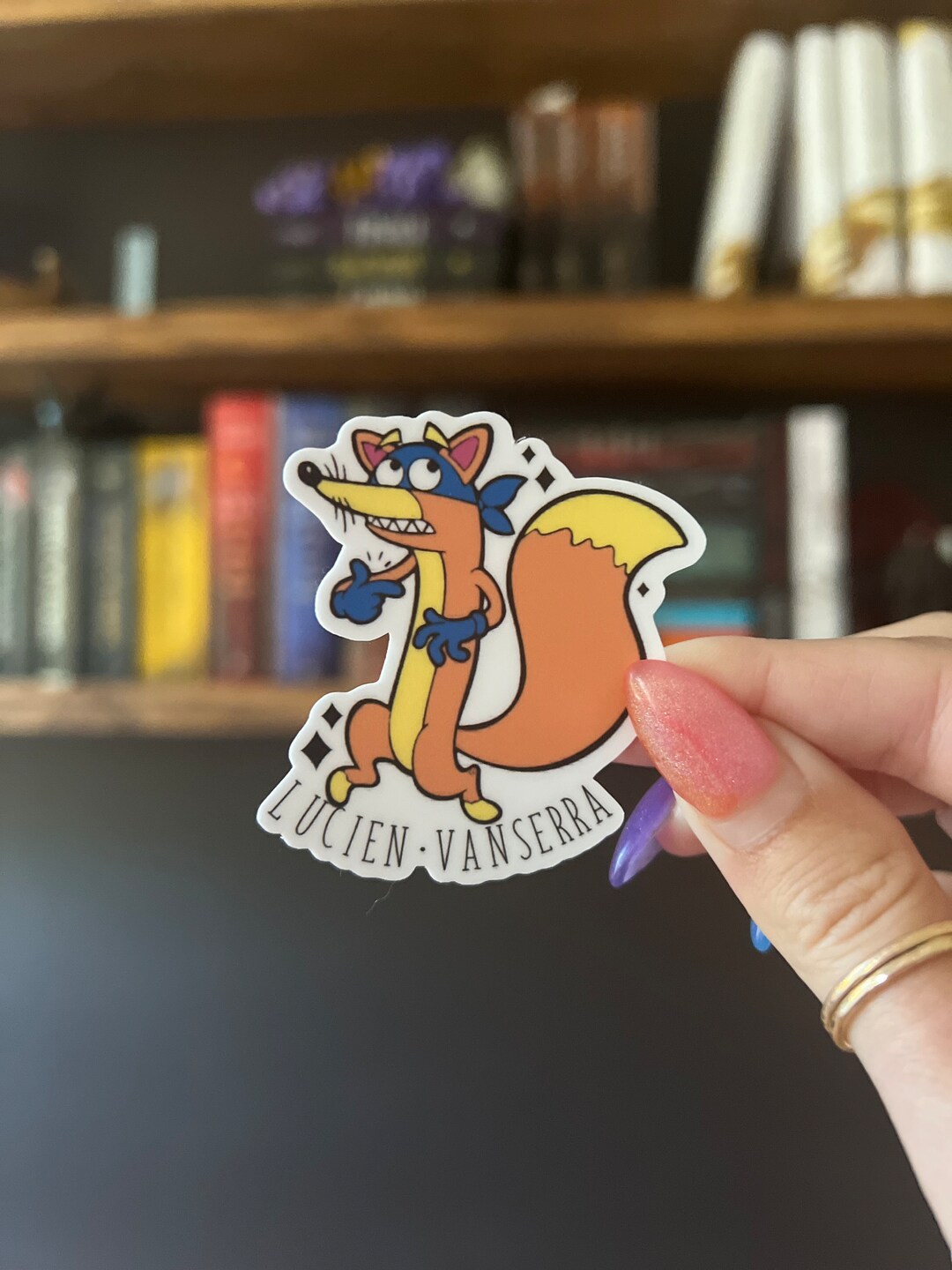 ACOTAR Stickers Sarah J Maas Stickers Lucien Vanserra Parody Stickers ...