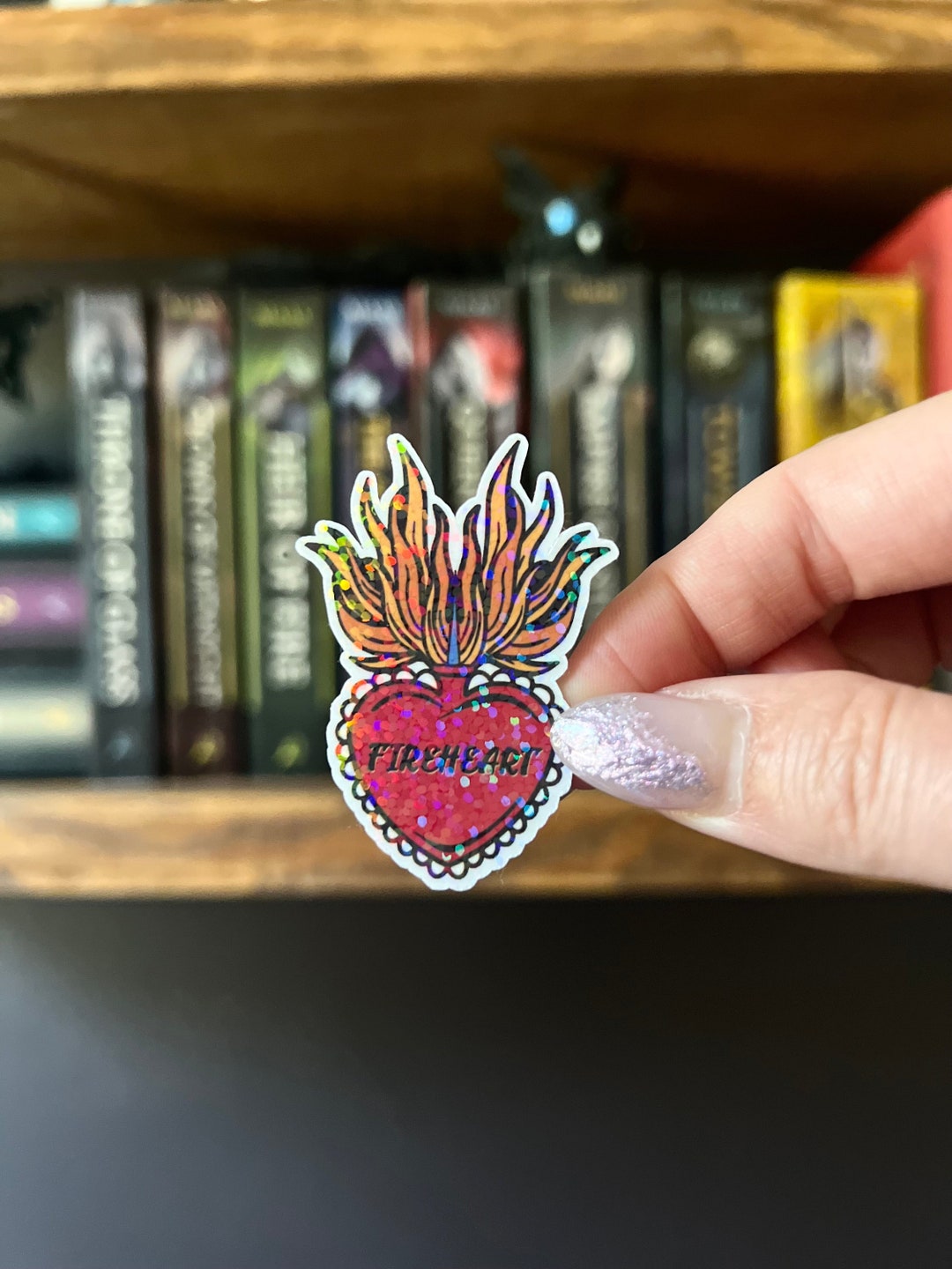 Fireheart Sticker | Throne of Glass Sticker | Tog | Sarah J Maas ...