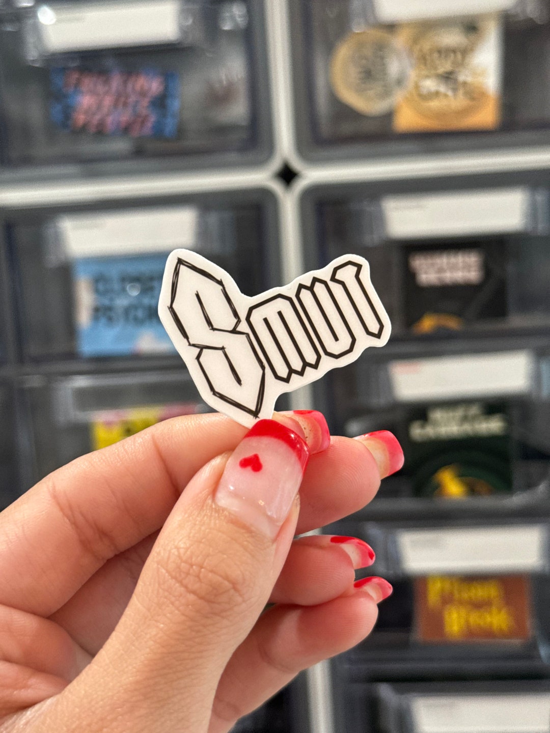 The Cool S Super S Stussy 90s Skater Funny Parody Kindle Sticker - Etsy