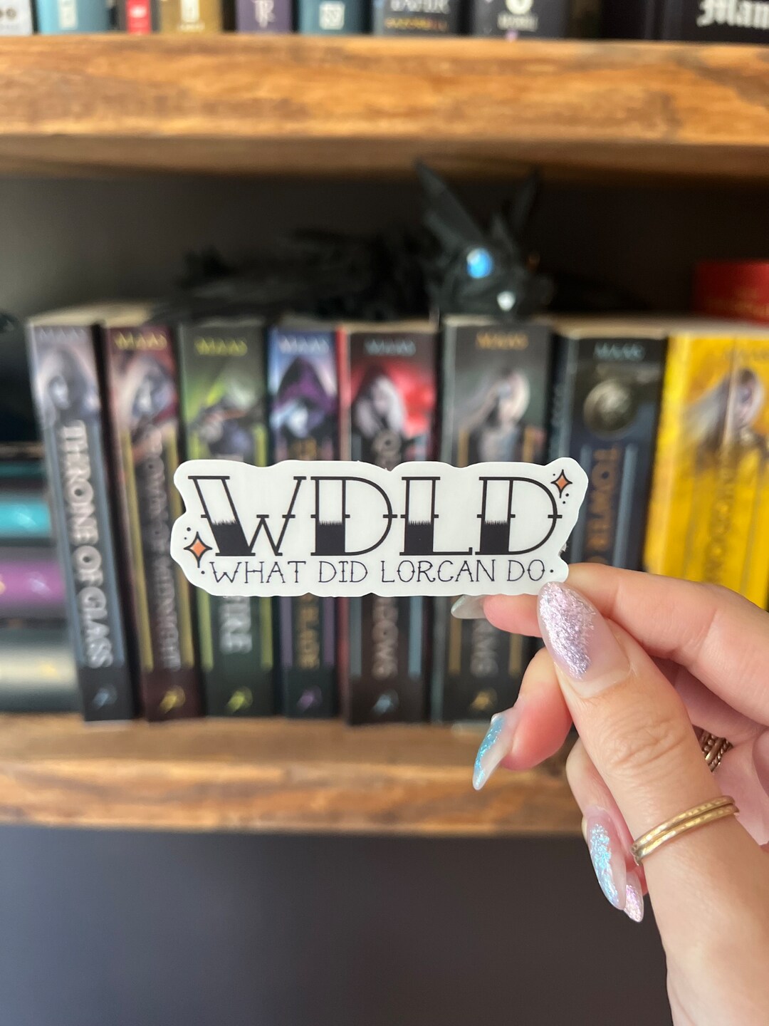 So Lorcan Did | Throne of Glass Sticker | Lorcan Salvaterre | Sarah J ...