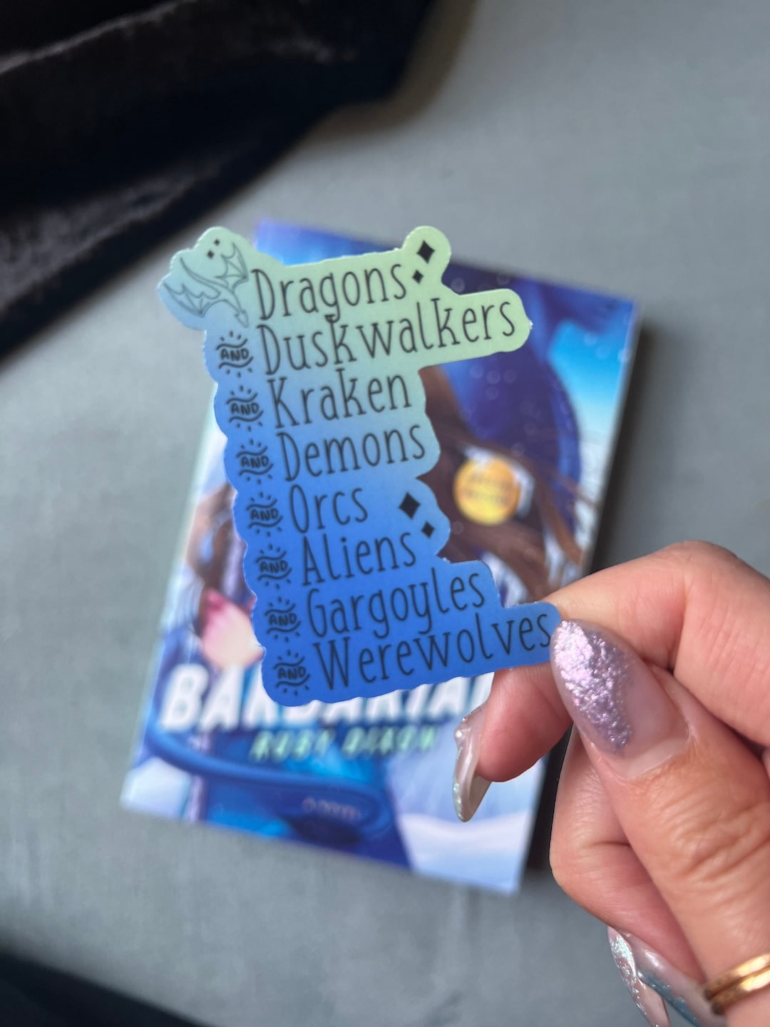 Monster Smut Smut Sticker Alien Smut Ice Planet Barbarians Duskwalker ...