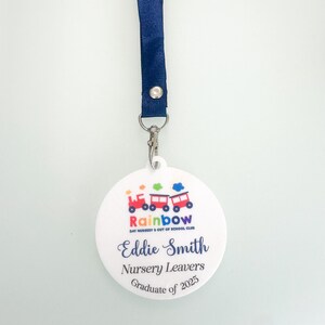 Personalised Leavers Logo Medal 2025 | School Leavers Gift | Nursery ...