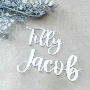 Luxury Christmas Party Place Names, Christmas Dinner Table Place ...