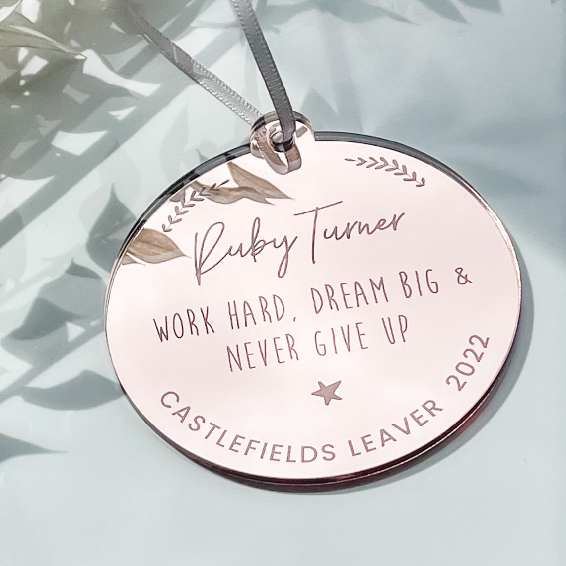 School Leavers Gift Personalised Hanging Tag Graduation - Etsy UK