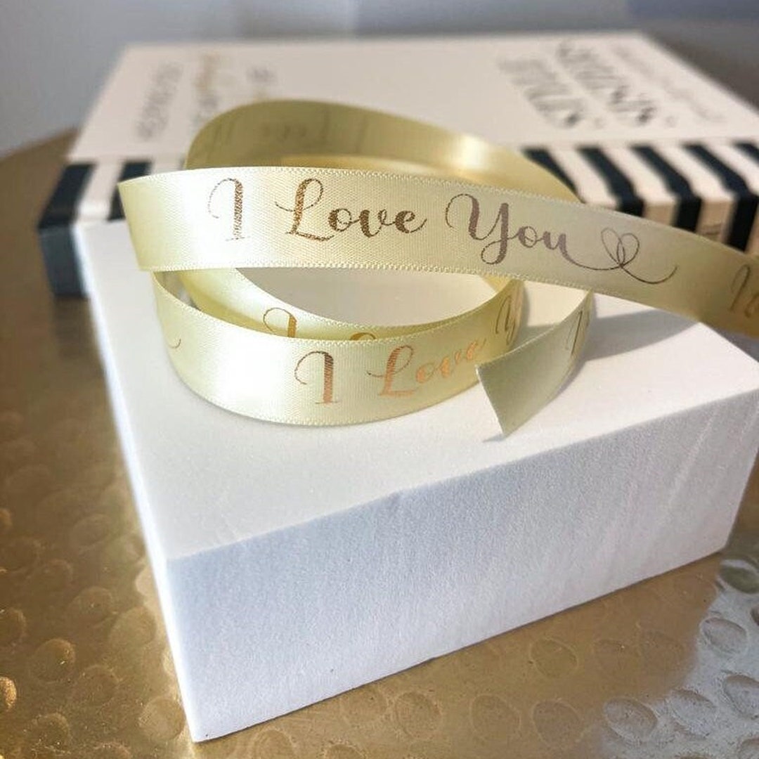 I Love You Ribbon, Anniversary, Birthday Gift Decoration, Girlfriend ...