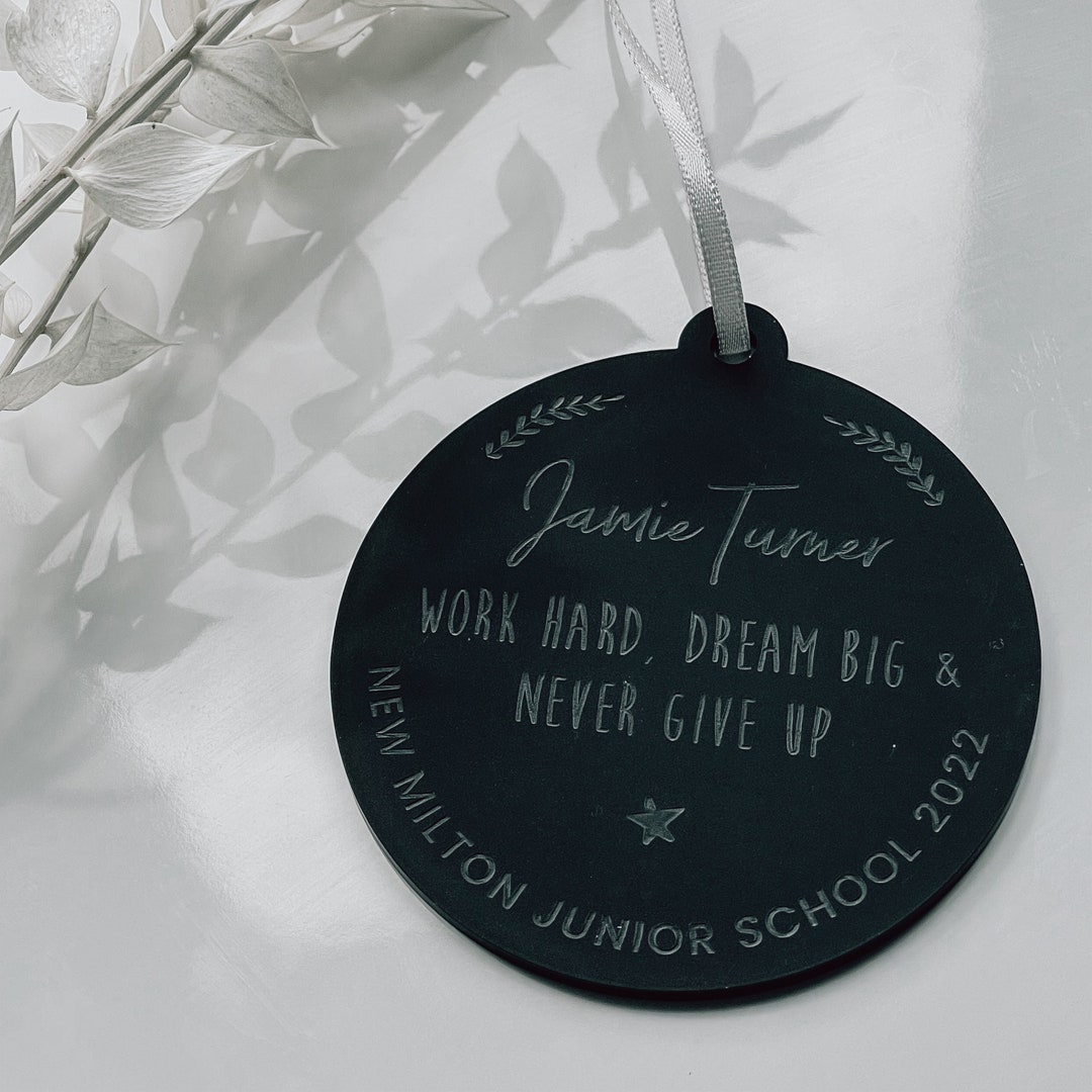 School Leavers Gift Personalised Hanging Tag Graduation - Etsy UK