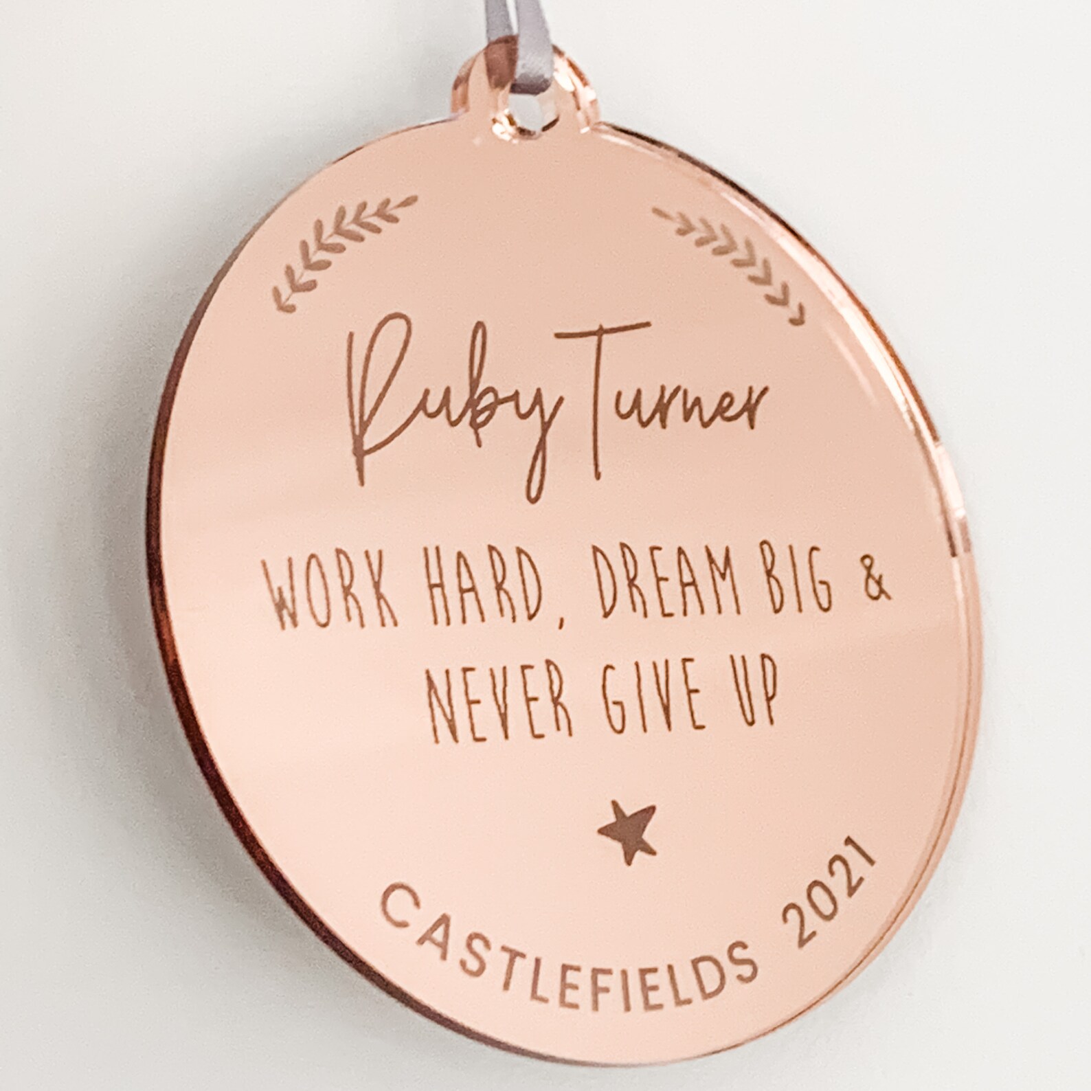 School Leavers Gift Personalised Hanging Tag Graduation | Etsy