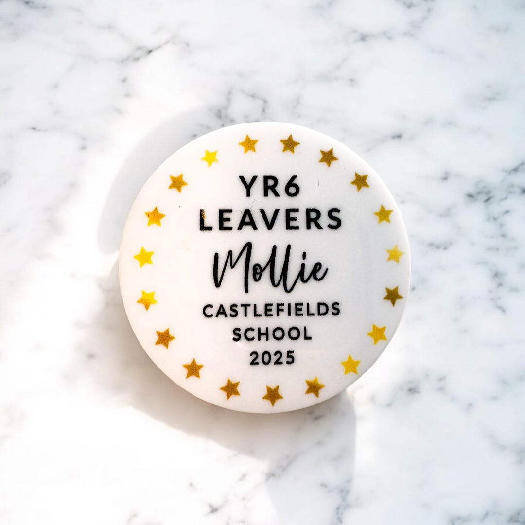 Personalised School Leavers Token 2025 – Affordable Keepsake Gift ...