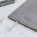 Grey Suede Personalised Notebook & Pen, Luxury Initials Embossed A5 ...