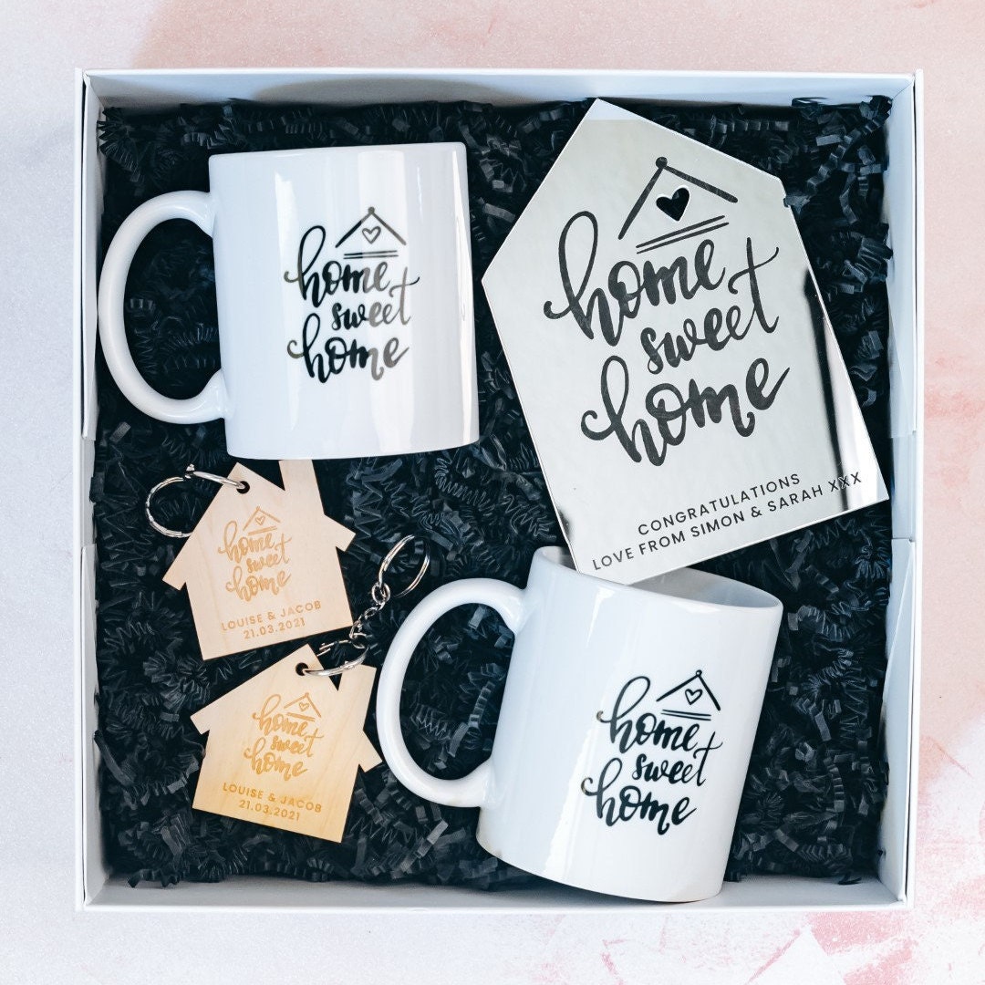 Personalised New Home Gift Box, Luxury Housewarming Hamper, Moving ...