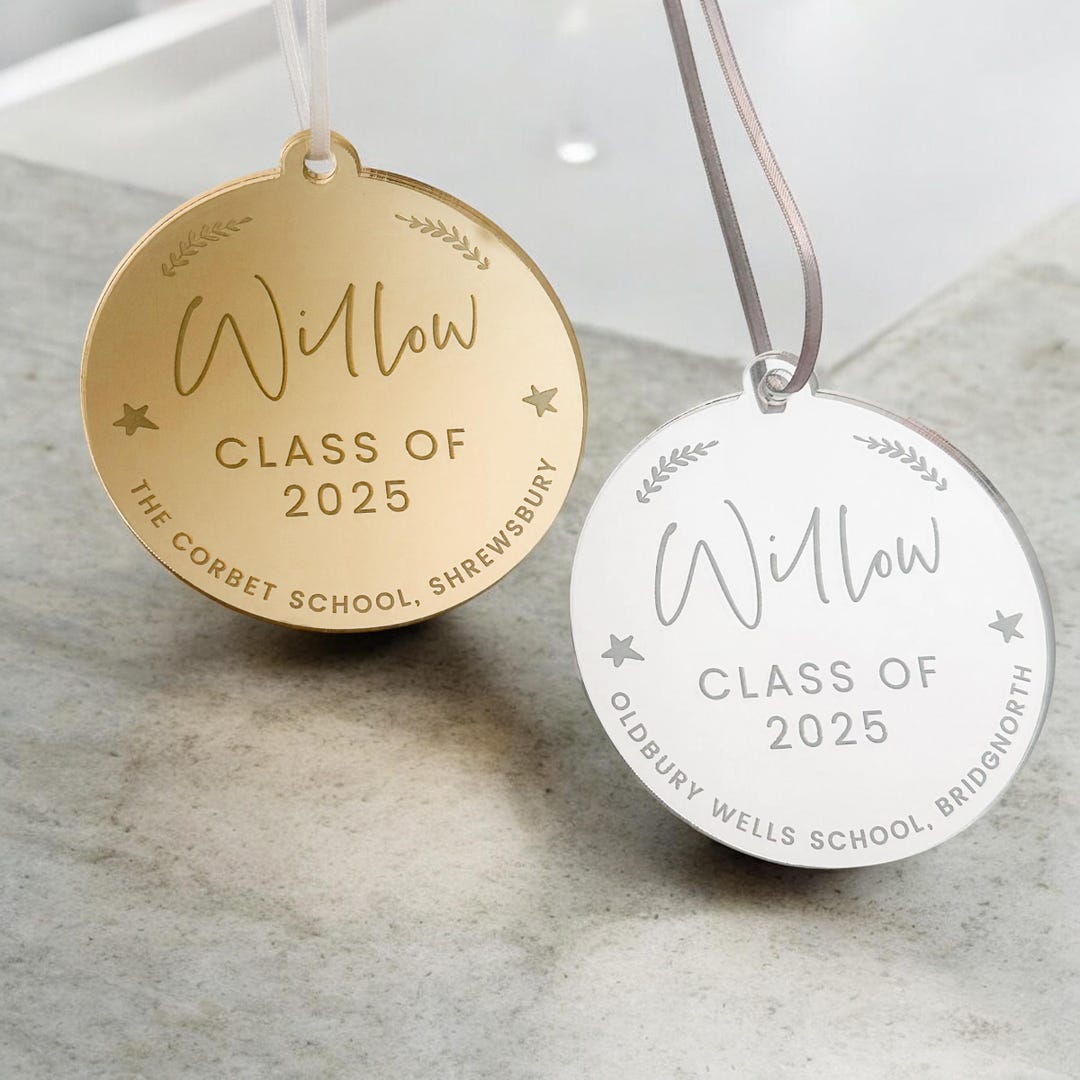 School Leavers or Nursery Leavers Graduation Keepsake | Personalised ...