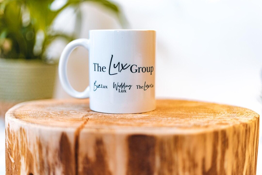 Branded Ceramic Mug: Custom Printed Logo (11oz, White) - Etsy