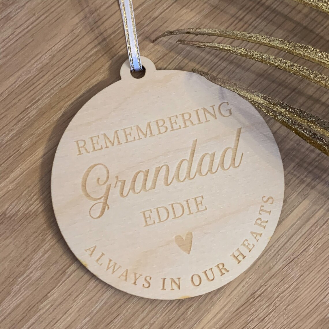 Remembrance Hanging Tag In Loving Memory Keepsake Bauble | Etsy
