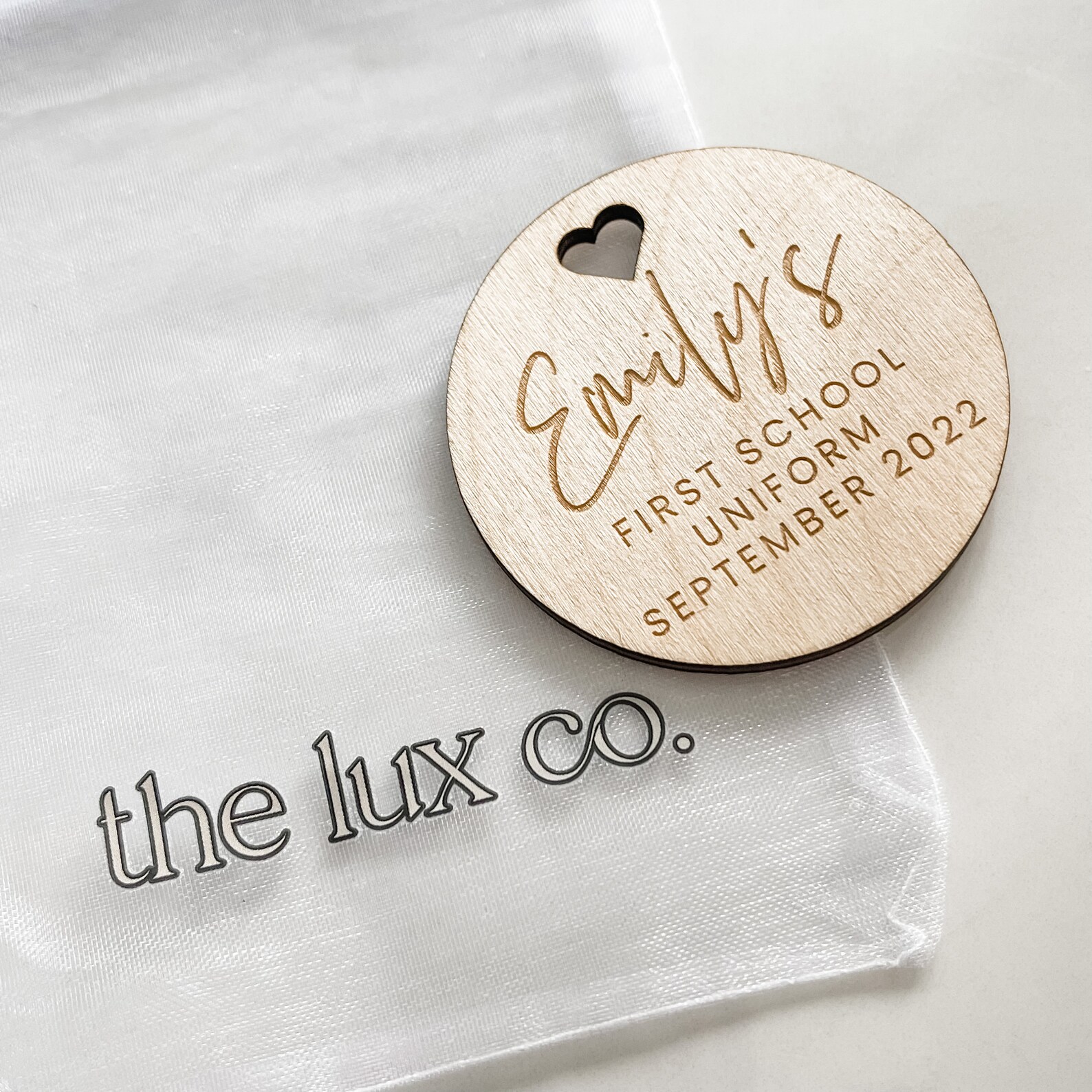 First School Uniform Personalised Tag Keepsake Gift First - Etsy UK