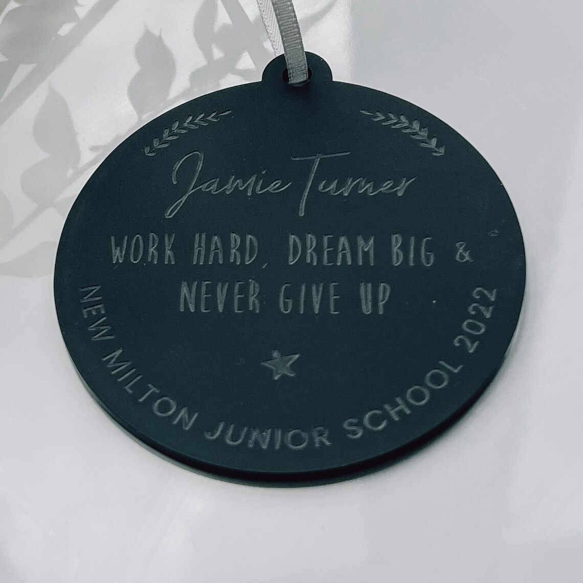 School Leavers Gift Personalised Hanging Tag Graduation - Etsy UK