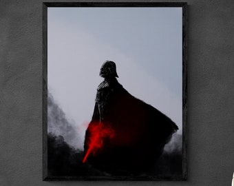 Darth Vader Line Art - Etsy UK