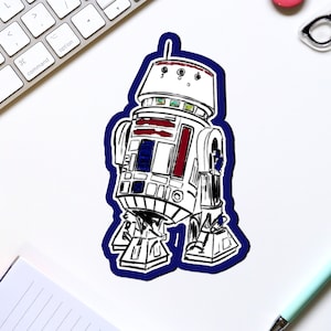 Droid Stickers - Star Wars | Single Vinyl Sticker | Water Resistant ...