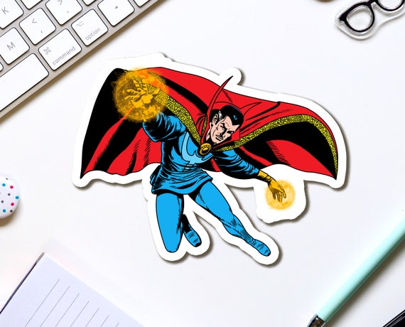 Comic Style Stickers Marvel Stickers Doctor Strange - Etsy