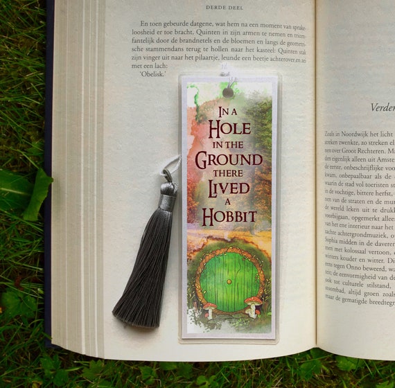 Lord of the Rings Bookmark Hobbit Hole Tolkien Bookmark - Etsy Canada