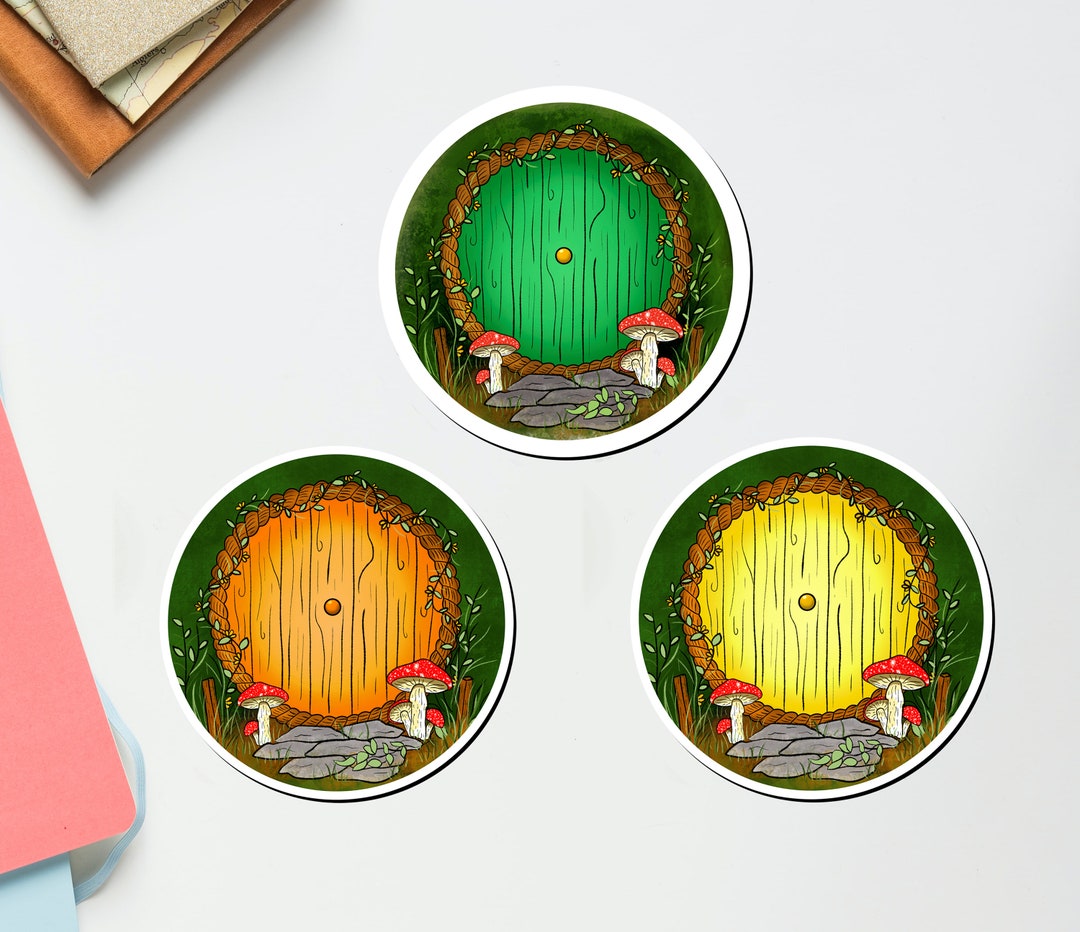 Lord of the Rings - Hobbit Hole Sticker Collection - Single Vinyl ...