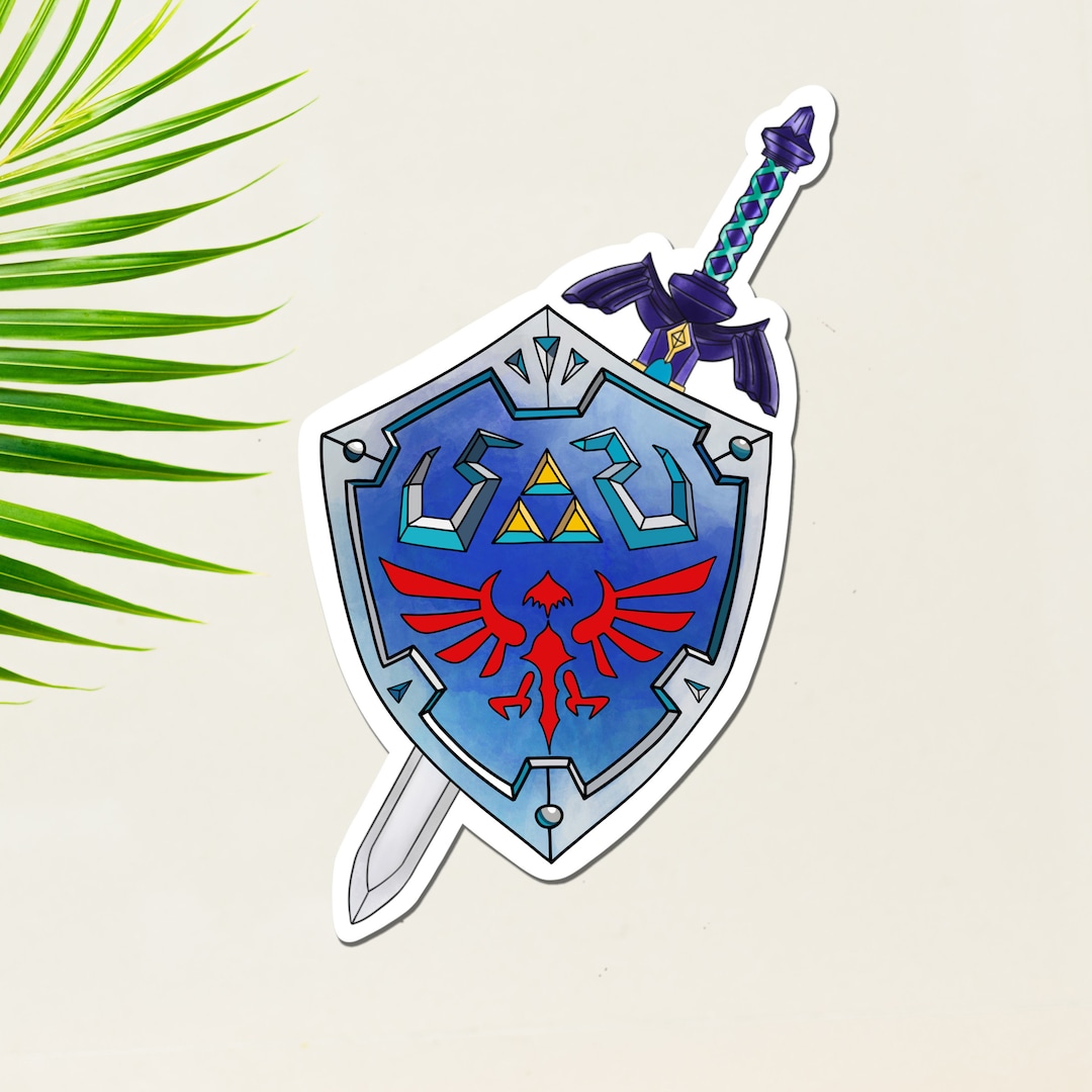 Legend of Zelda Sticker - Majora's Mask - Zelda Sticker - Master Sword ...