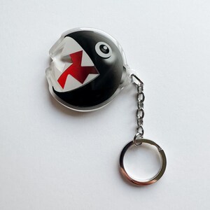 Chain Chomp Keychain - Acrylic - Double-sided - Key Ring - Accessory ...